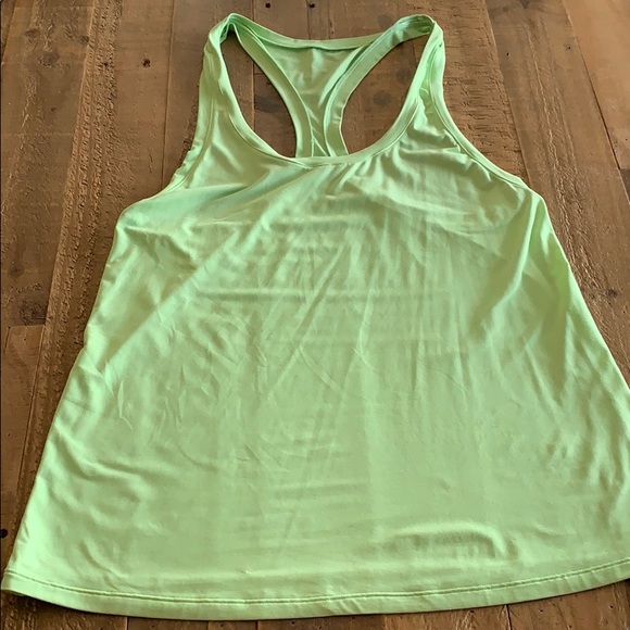 ALO Yoga | Tops | Alo Yoga Pulse Workout Tank In Neon Lime | Poshmark